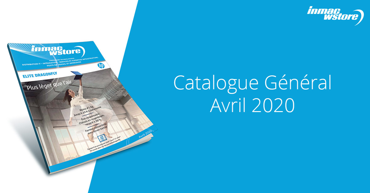 Catalogue général inmac wstore du mois d'avril 2020.