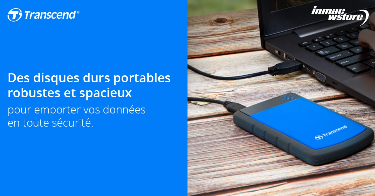 Storejet Transcend - Emportez vos données en toute sécurité