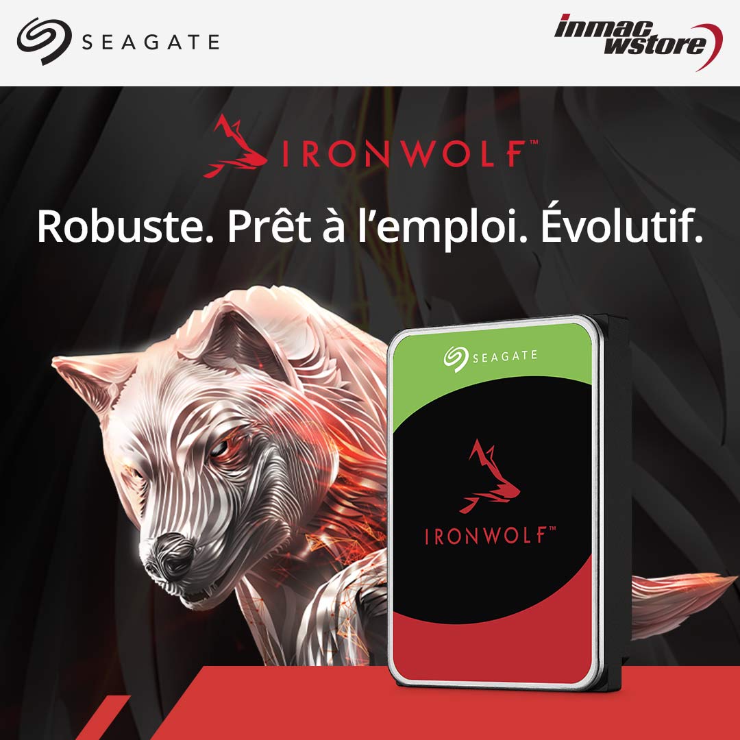 Gamme IronWolf - Conçue pour tous les environnements NAS.