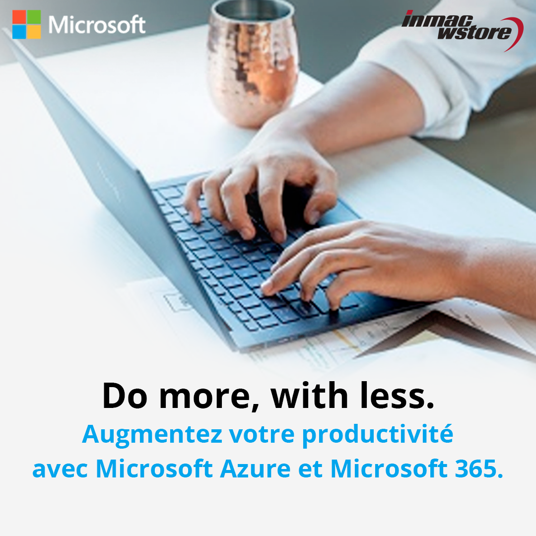 Augmentez votre productivité avec Microsoft Azure et Microsoft 365