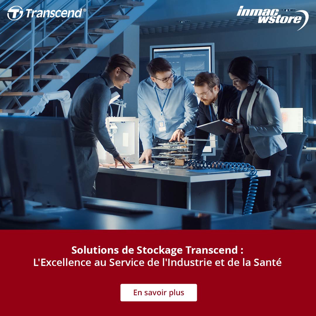Solution de stockage Transcend au service de l'industrie et de la santé