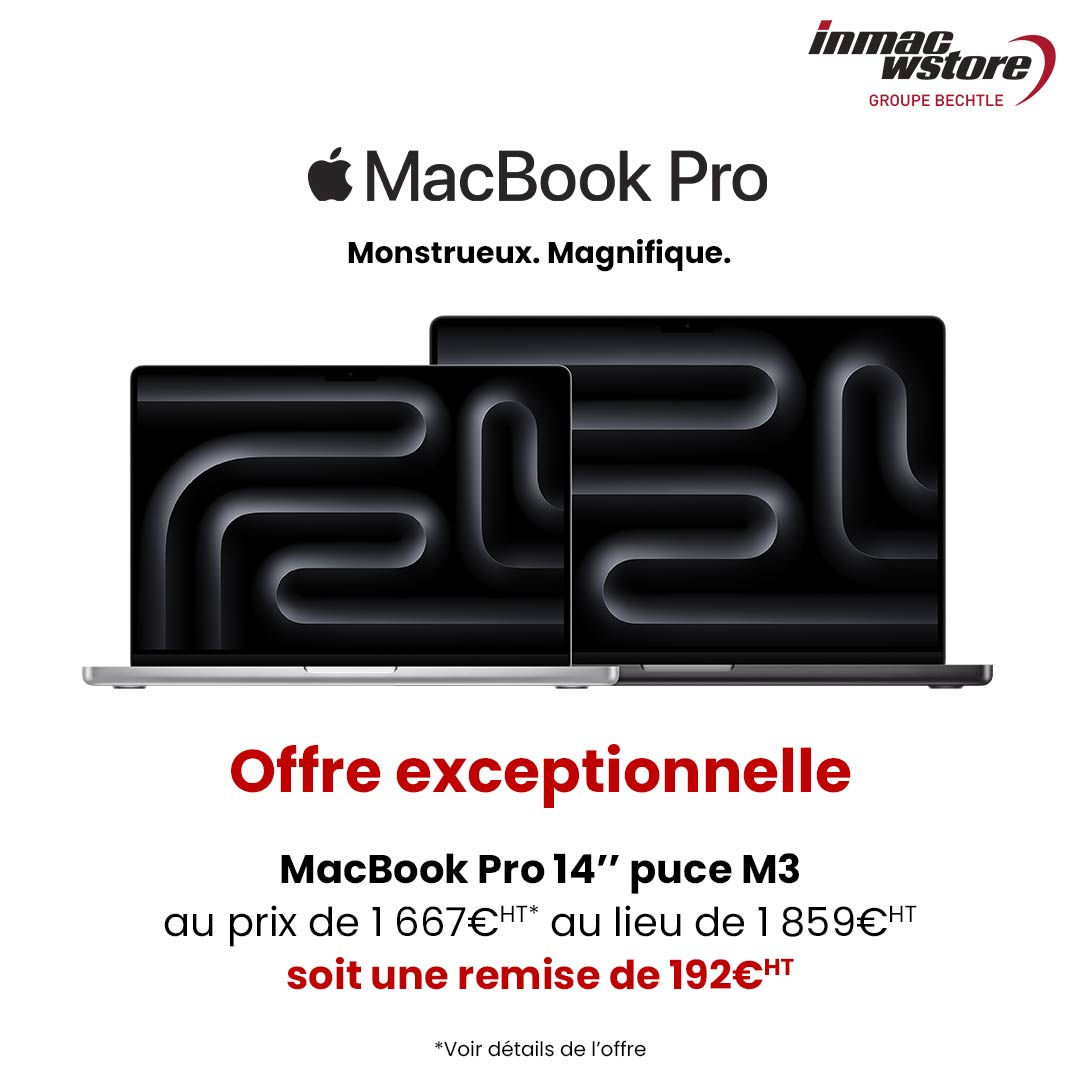 MacBook Pro 14" M3 - Offre exceptionnelle
