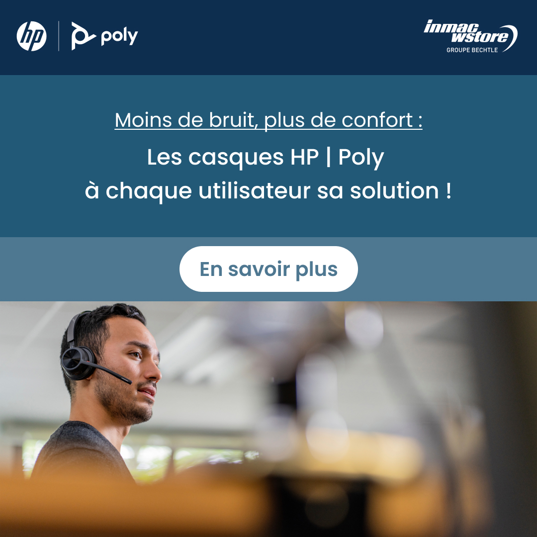 Découvrez les casques HP|Poly