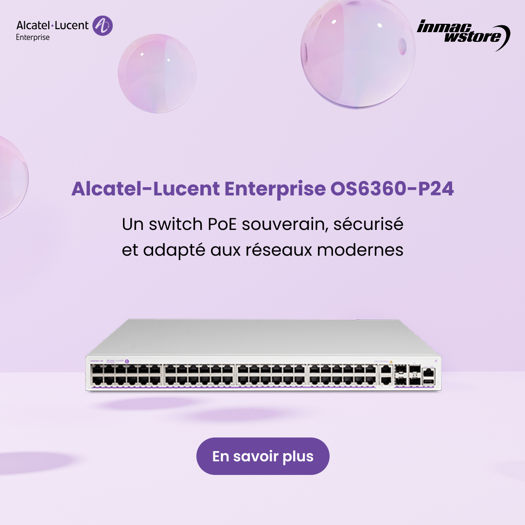Gamme OmniSwitch OS6360-P24 Alcatel Lucent Enterprise